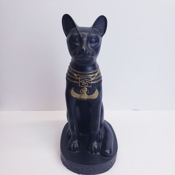 Other | Egyptian Cat Staue Figure 11 Resin | Poshmark